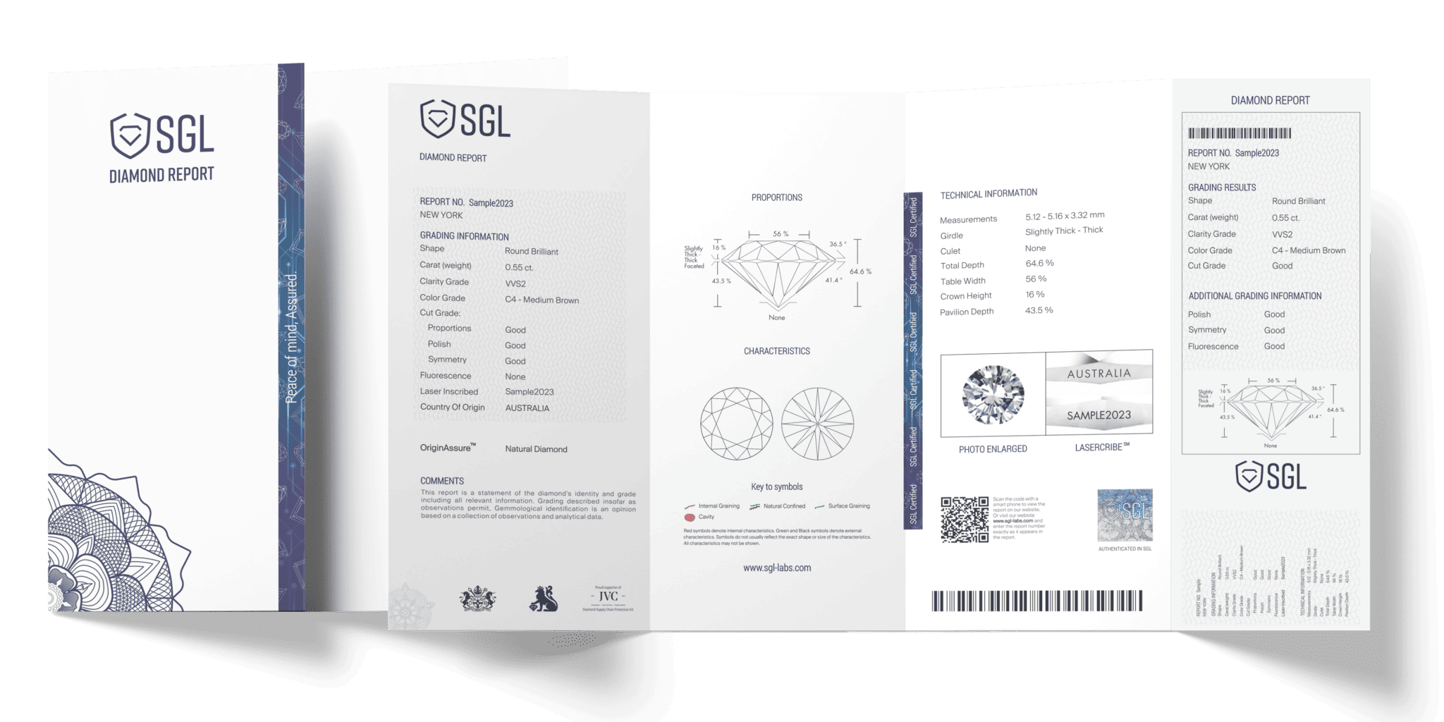 Natural Diamond Report - SGL Labs